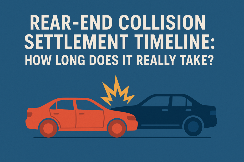 Rear-End Collision Settlement Timeline: How Long Does It Really Take ...
